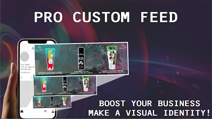 Create a instagram pro feed profile by Diaaaas | Fiverr