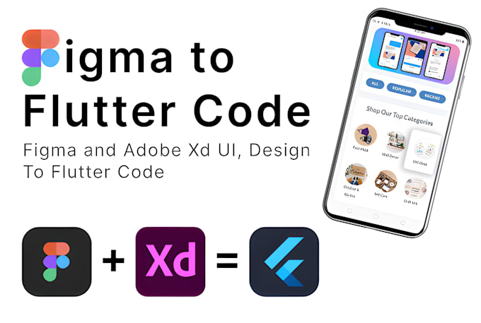 Convert xd, figma, and psd to responsive flutter app design by ...