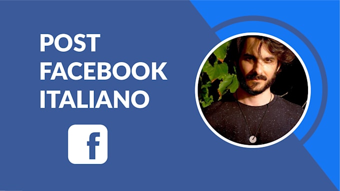 Create italian facebook post for your business