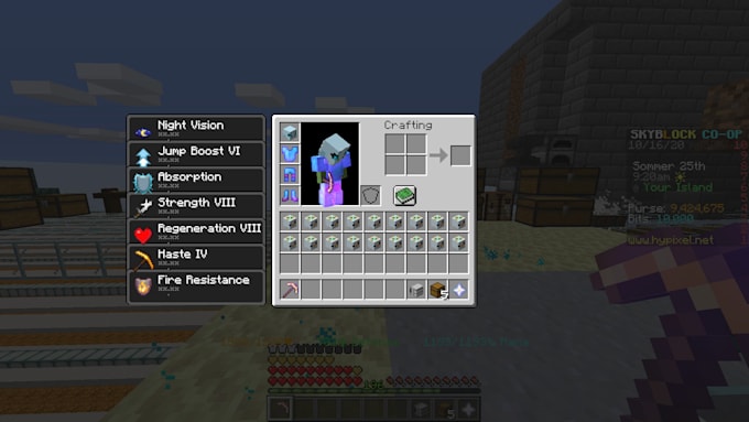 Supply you tier 11 snow minion in hypixel skyblock by Mysticalplayer ...