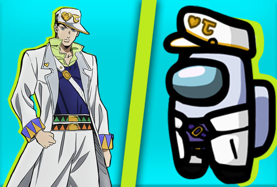 Make custom amongus character by Dawusikora | Fiverr