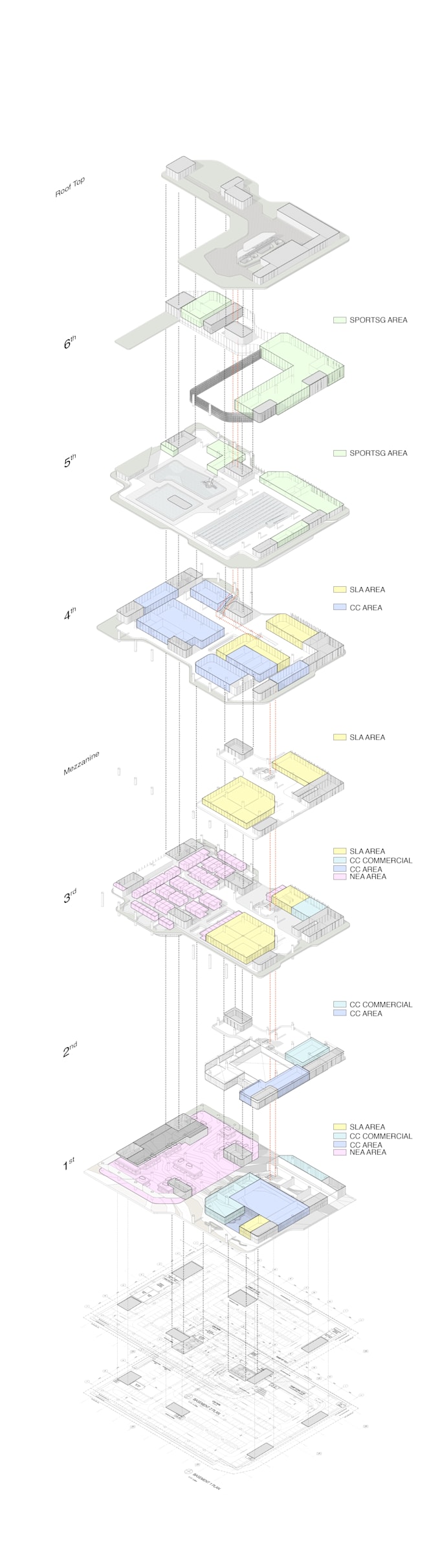 Create exploded axonometric 3d for you by Tumhil | Fiverr