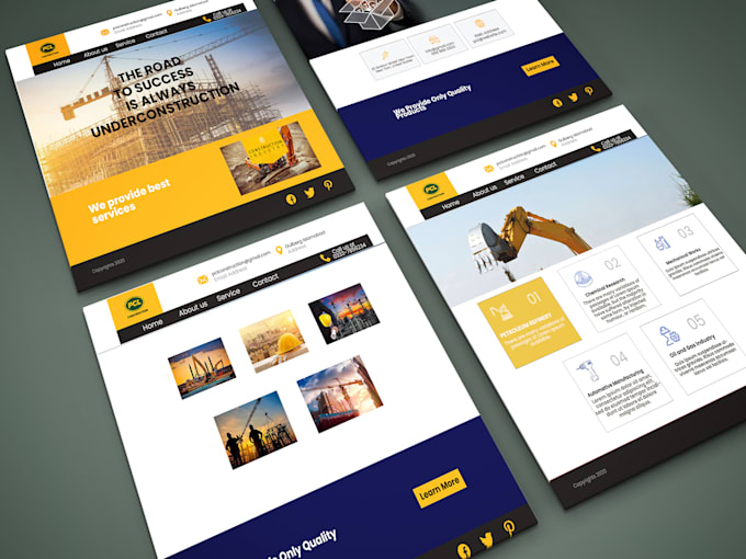 Design custom responsive high quality website design by Momiarif04 | Fiverr