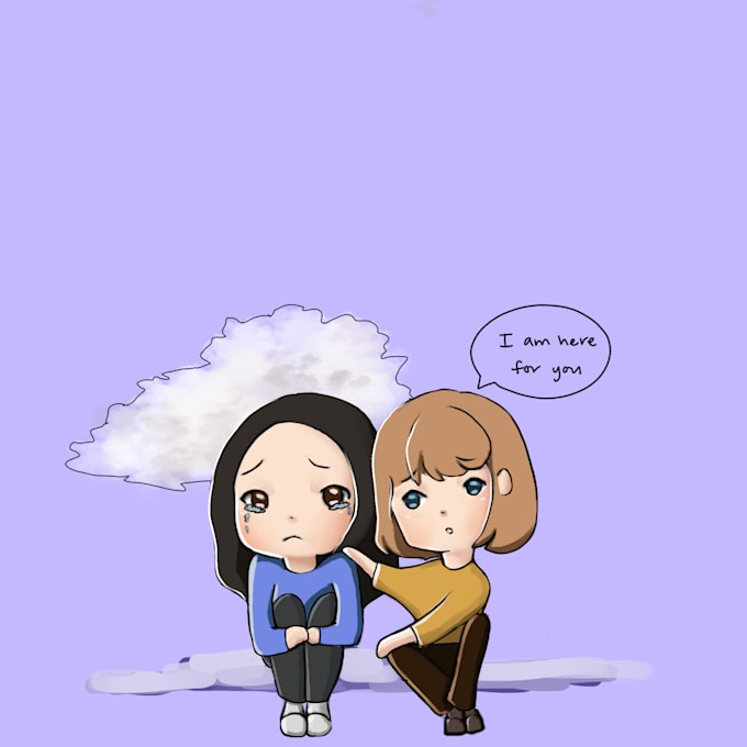 Draw chibis and anime, semi realistic by Dafiong | Fiverr