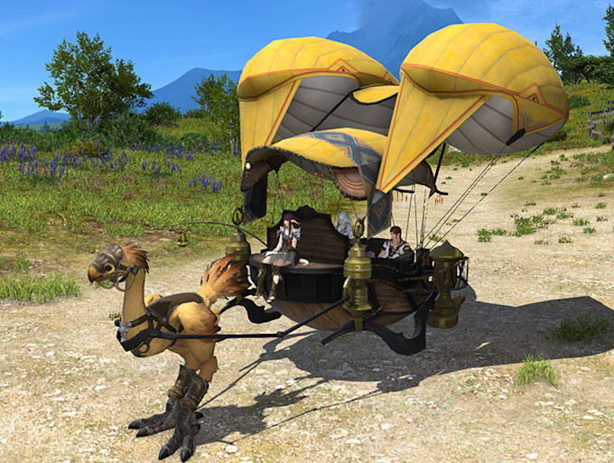Give you the ff14 chocobo carriage mount cheap by Game_service | Fiverr