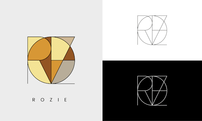 Create a unique geometric logo name for personal use by Abdo4design ...