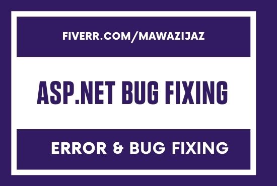 Fix bugs in asp dot net mvc web application by Mawazijaz | Fiverr