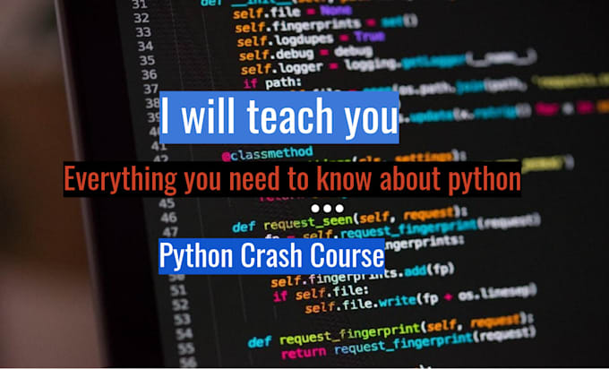 Be your python fundamentals tutor by Avijeetas | Fiverr
