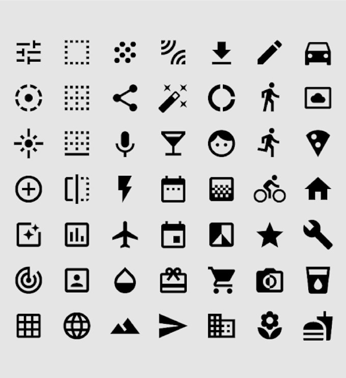 Design your custom icon set by Memon143 | Fiverr