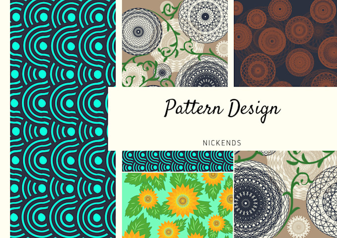 how to make a seamless pattern
