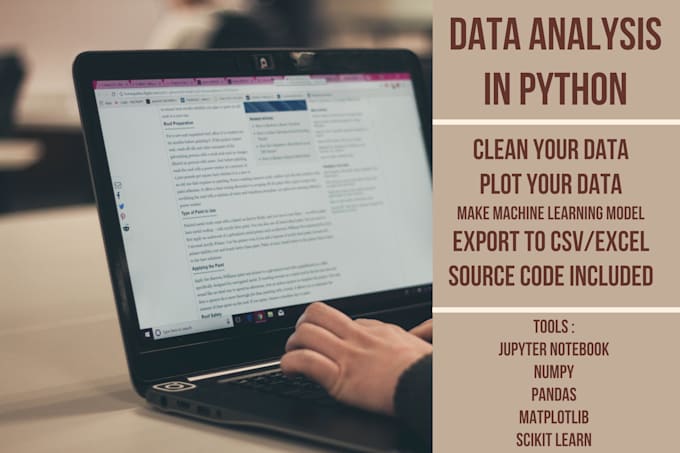 Do data analysis in python by Hattahakim | Fiverr