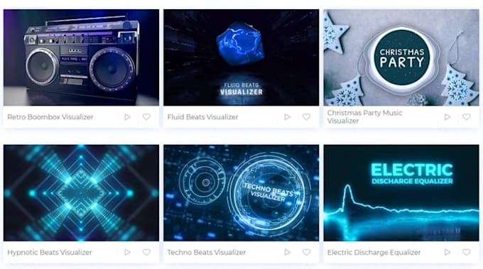 Create a cool audio spectrum or music visualizer for your song by ...