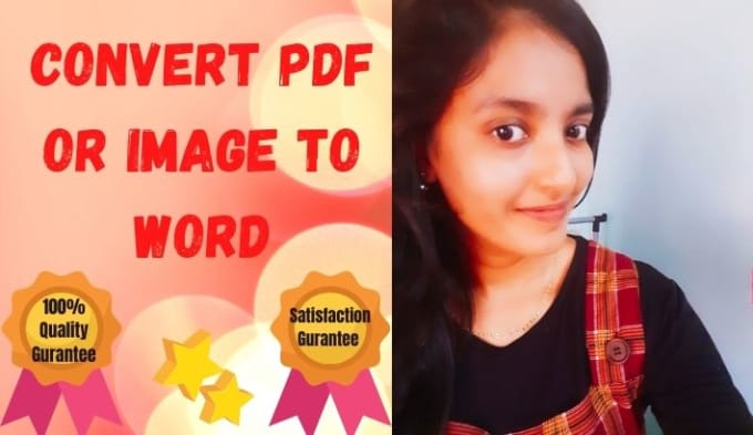 Retype pdf documents into ms word by Imalkashashini | Fiverr