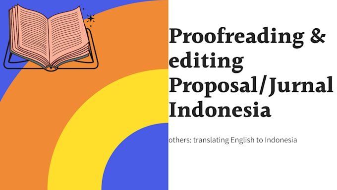 Proofreading dan editing jurnal indonesia by Riatamayas | Fiverr