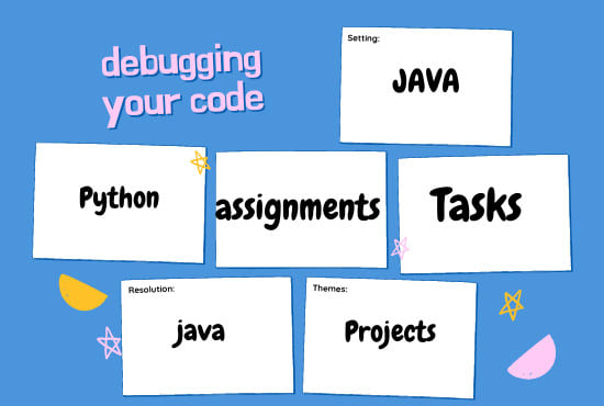 Do your java, c python programming by Sohailahmed17 | Fiverr