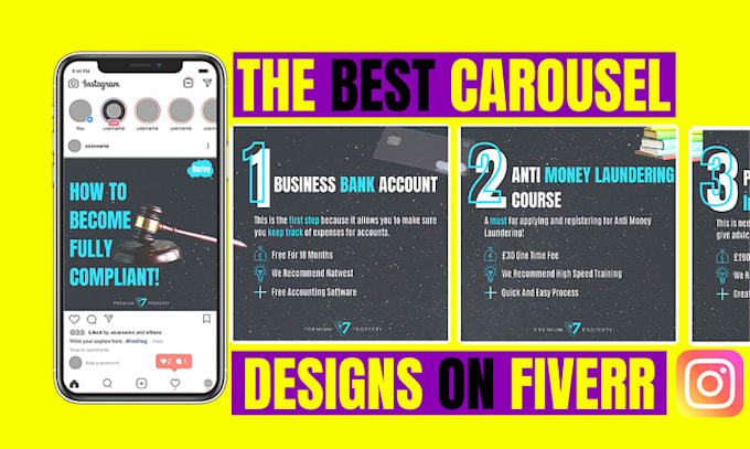 Design instagram carousel infographics for instagram posts by ...