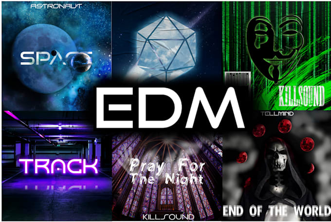 Design and animate edm cover art by Got_it_covered | Fiverr