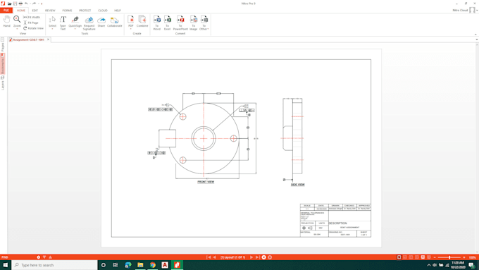 Draw 2d drawings with solidworks and autocad by M_umar932 | Fiverr