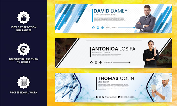 Design a professional linkedin cover photo banner by Afnanmk3 | Fiverr