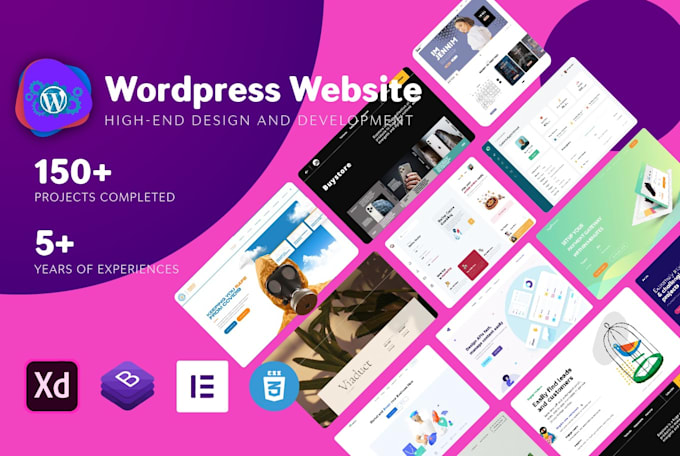 Create a stunning modern responsive wordpress website design by Thedesignflow | Fiverr