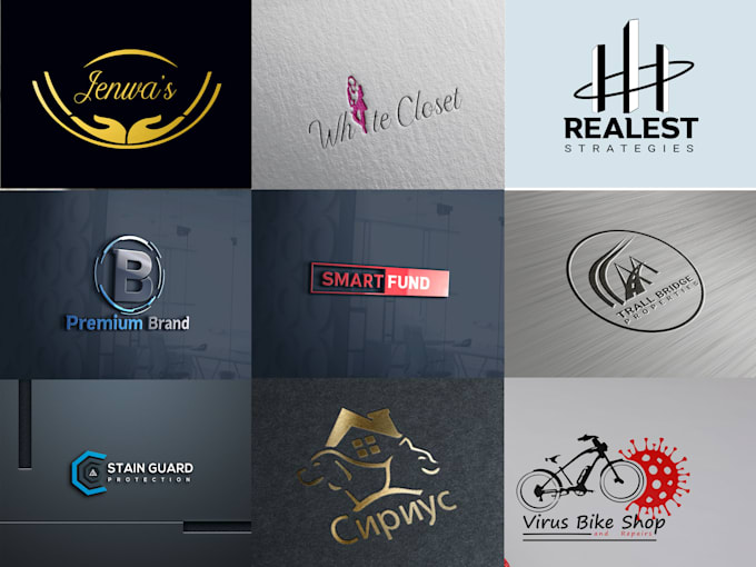 Unique attractive any kinds of logo design by Zahidhasan209 | Fiverr