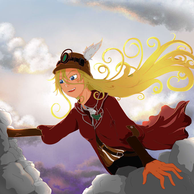 Create custom digital illustrations by Notsanjana | Fiverr