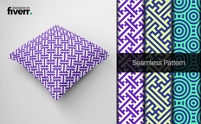 Create a custom seamless pattern design by Creative_canva | Fiverr