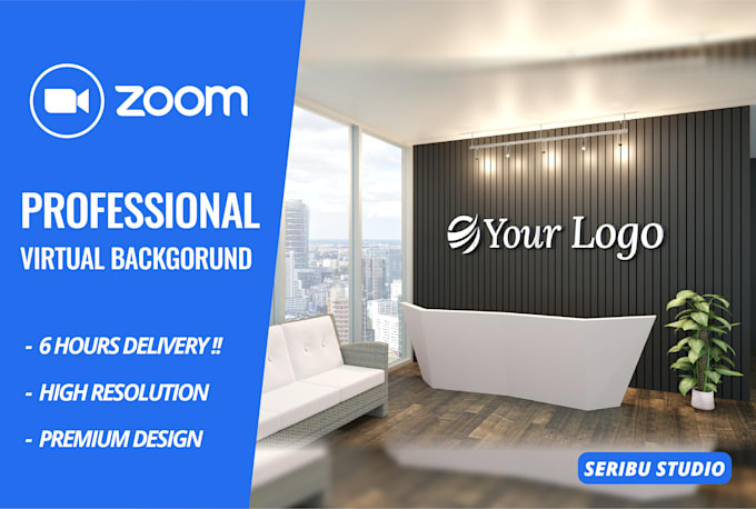 Design virtual background zoom meeting in 6 hours by Abdullahrasyidr ...