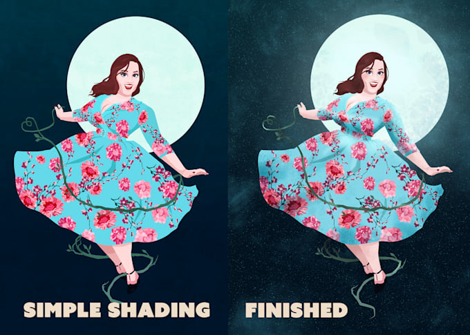 Make stylized vector illustration by Batkatbrown | Fiverr