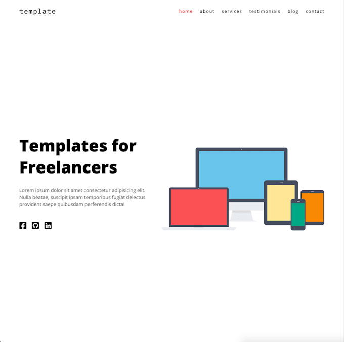 Build a responsive website using html, css and javascript by Wesley ...