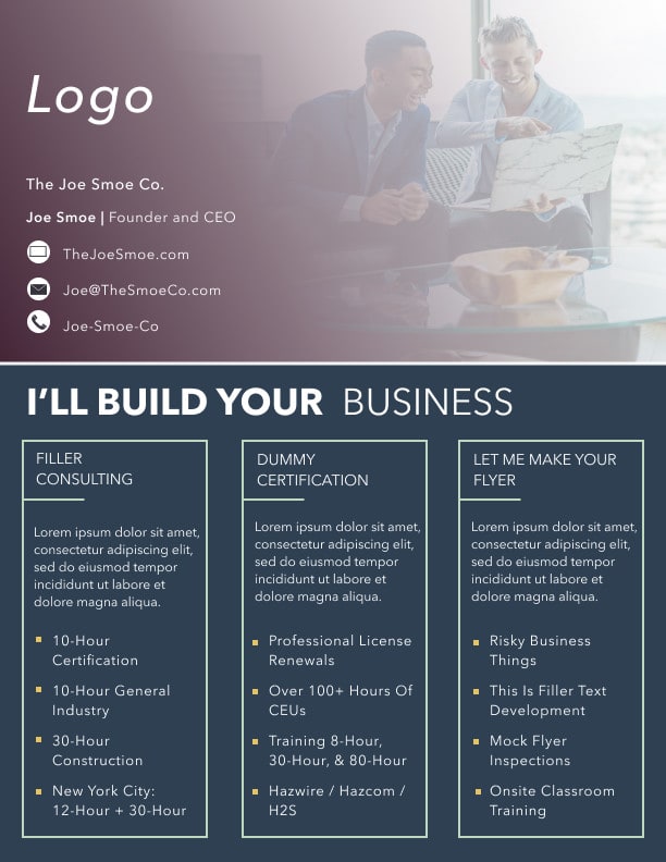 Create a bomb flyer for your business or event by Mackenziew344 | Fiverr
