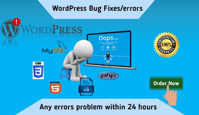 Fix Any Wordpress And Woocommerce Php Css Errors And Bugs In 24 Hours