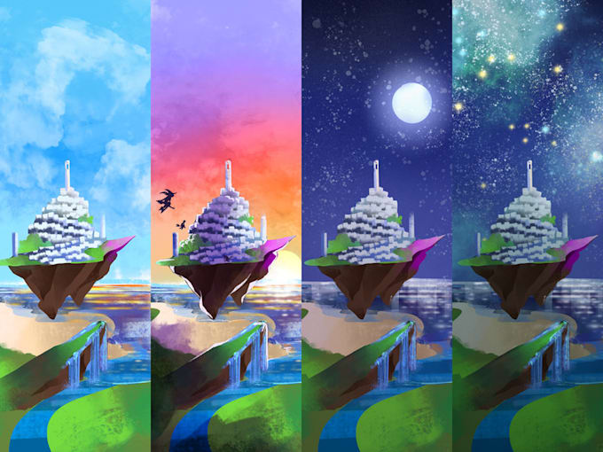 how to draw backgrounds webtoon