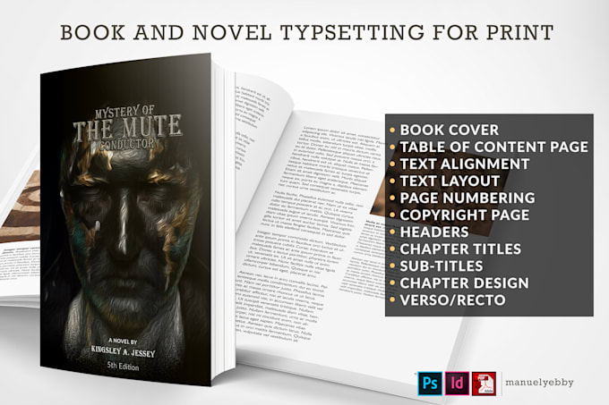 Professionally design and typeset your book ready for print by ...