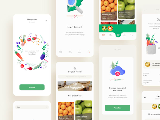 Make grocery app with admin panel by Rajkanzariya21 | Fiverr