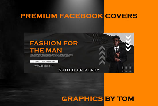 Design a premium facebook cover in 24 hours by Graphicsbytom94 | Fiverr