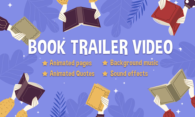Create childrens book trailer video for your book by Csinos | Fiverr