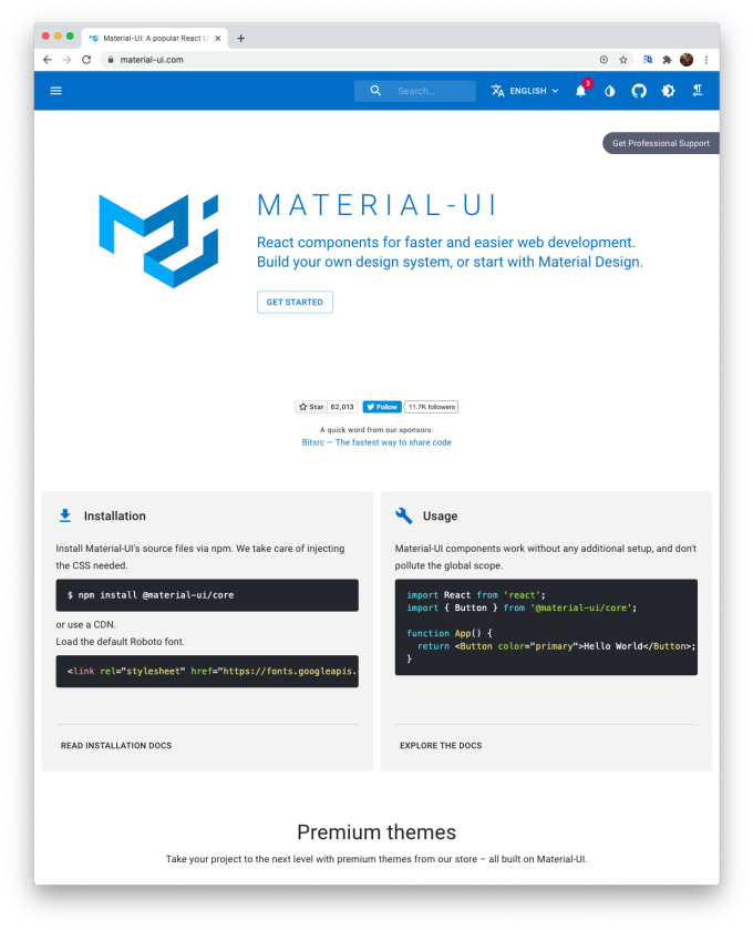 Build A React App With Material Ui By Steima Fiverr