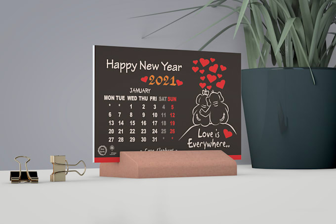 Design your calendar and greeting cards perfectly by Sapiru1985 | Fiverr