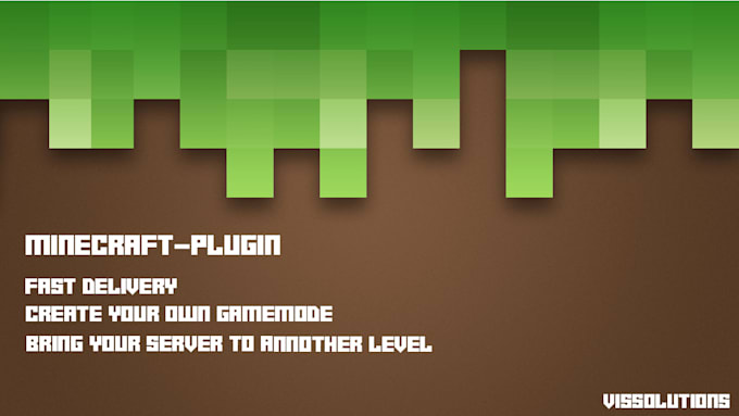 Programm your minecraft plugins by Vissolutions | Fiverr