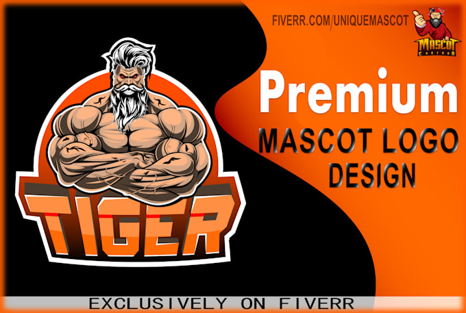 Create your premium mascot logo and cartoon character by Uniquemascot ...
