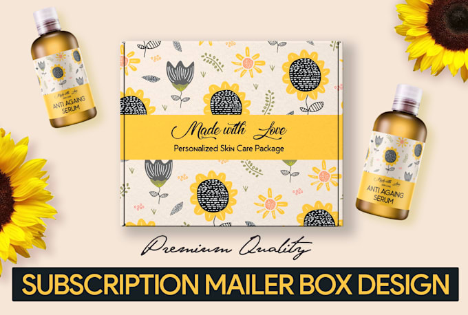 Design creative mailer box and subscription box with mockup by Asahab ...