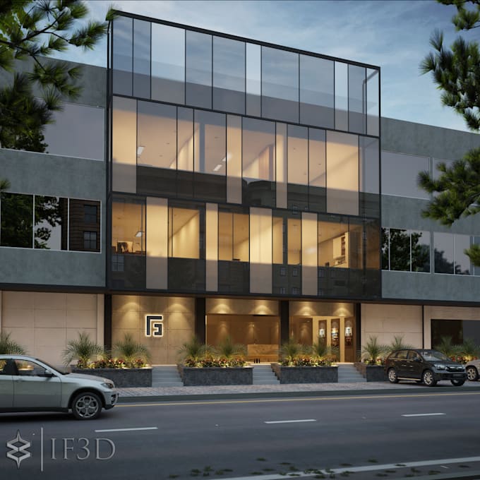Create a realistic 3d exterior renderings by Irkhamulloh | Fiverr