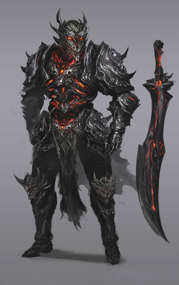 Create character concept art, dnd and illustration by Collenrivers | Fiverr