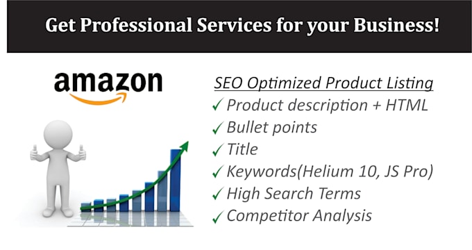 Write your seo optimized amazon product listing by Amazonfbapl | Fiverr Write your seo optimized amazon product listing by Amazonfbapl | Fiverr