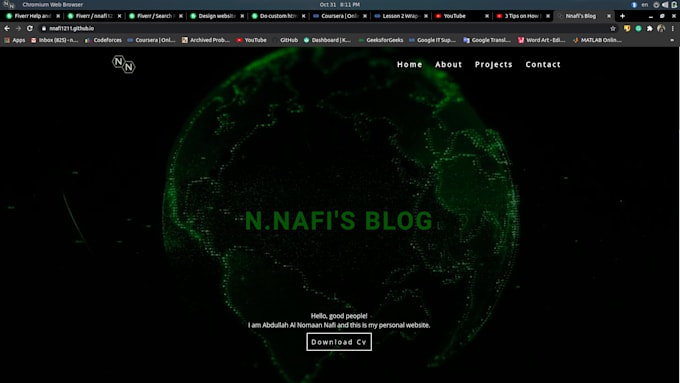 Design website with html, css and bootstrap by Nnafi1211 | Fiverr