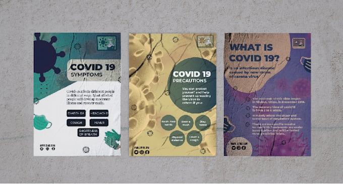 Design unique custom modern and multiple type poster design for your ...