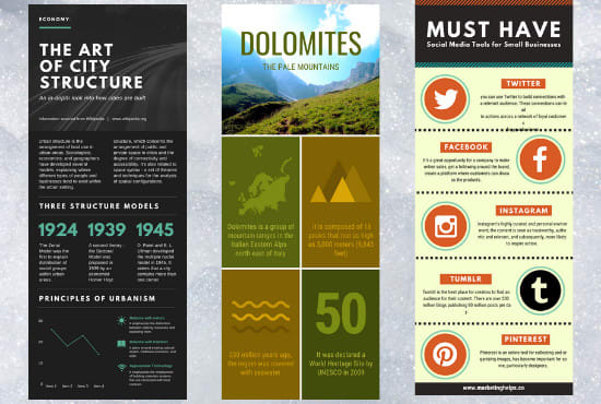 Design creative and engaging infographic, flowcharts, diagrams, and pie ...