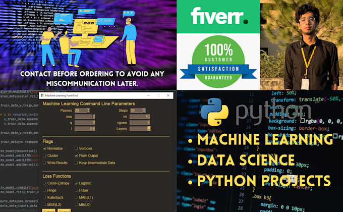 Train machine learning models by Kumail420 | Fiverr