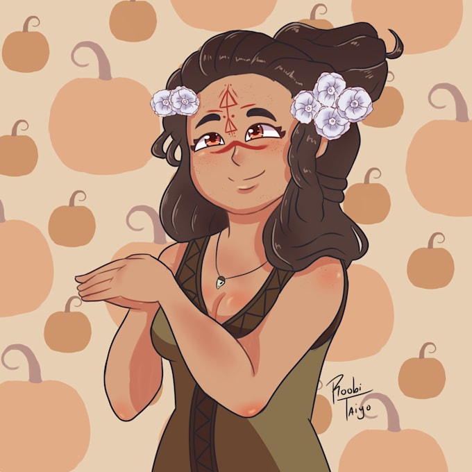 Do an icon profile of your character by Roobi_art | Fiverr